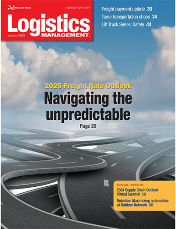 January 2025 Logistics Management Magazine Archive from Logistics ...