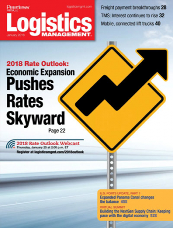January 2018 Logistics Management Magazine Archive from Logistics ...