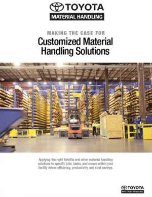 Toyota Material Handling Company Profile - Logistics Management